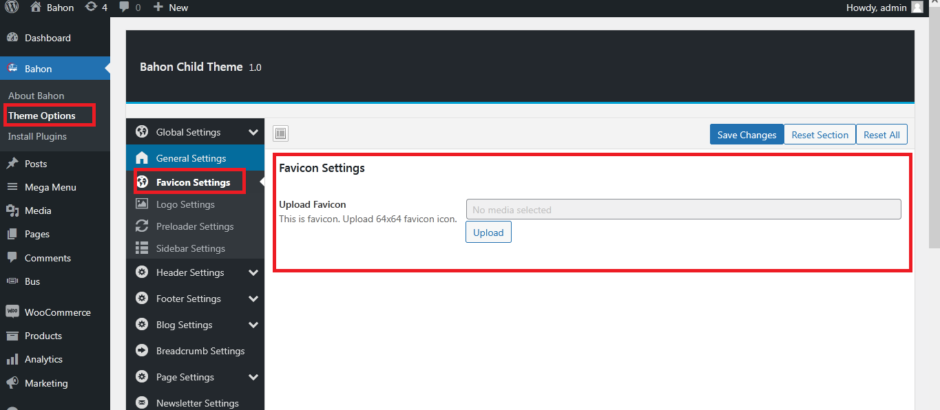 how-to-change-theme-color-logo-favicon-header-footer